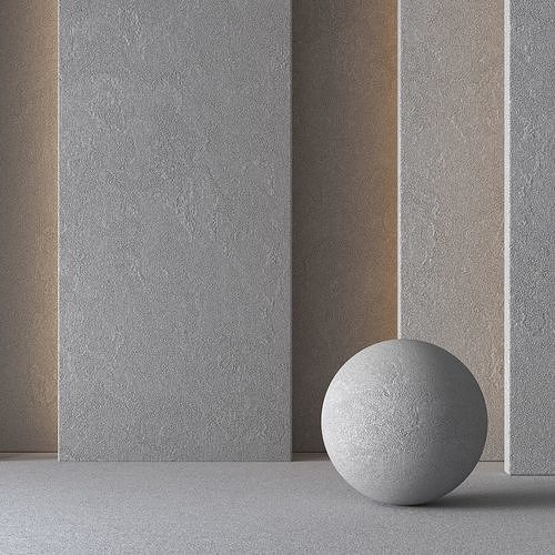 Plaster Popcorn Drywall-Seamless - Tileable-DrCG No 108 3D model | CGTrader