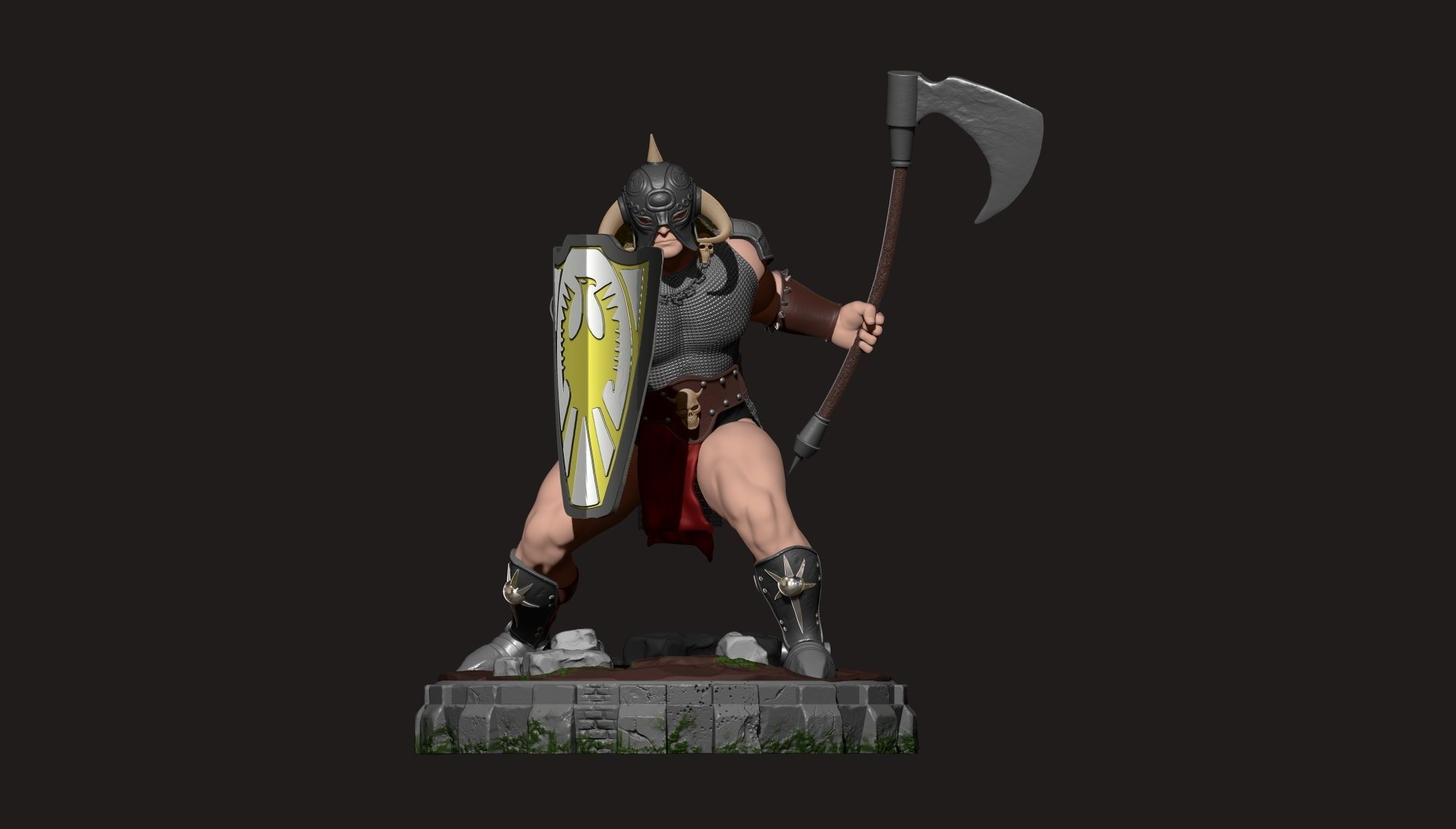 Death Dealer Fanart 3D model 3D printable | CGTrader