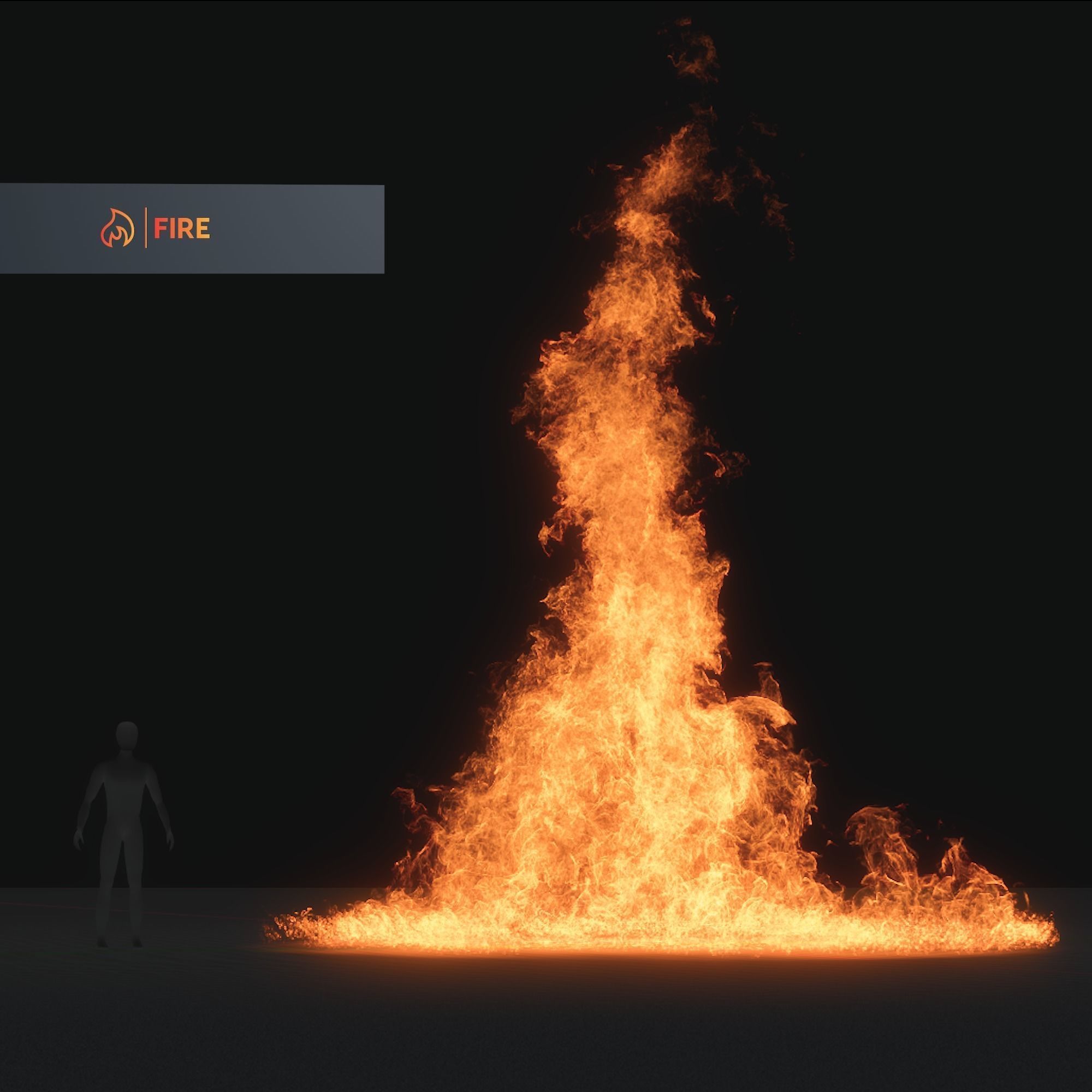 10 Fire Animations Pack 3D model animated | CGTrader