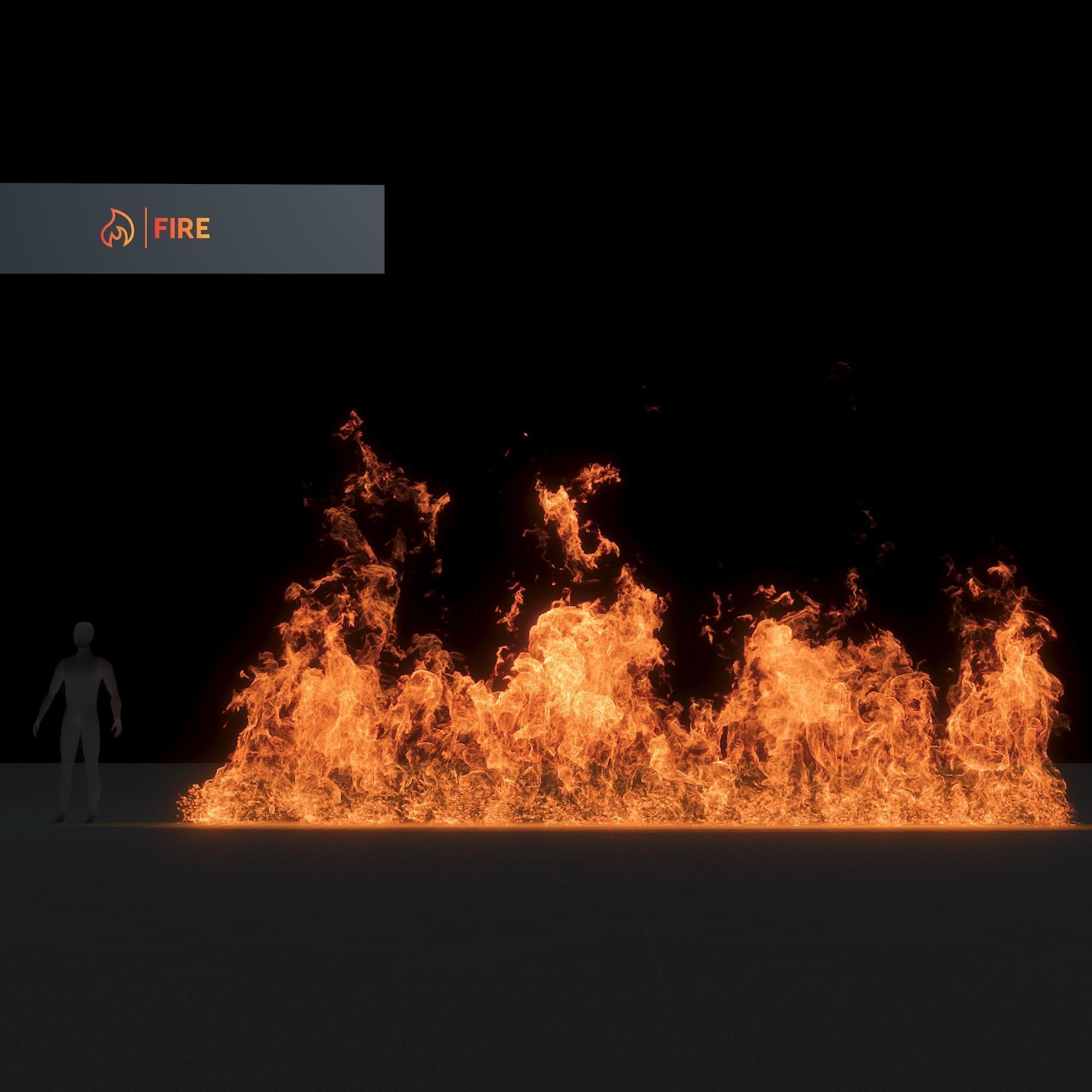 10 Fire Animations Pack 3D model animated | CGTrader