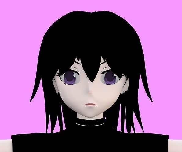 3D model Hanako VRChat VR / AR / low-poly | CGTrader