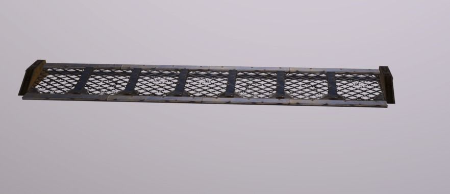 3D model Crane Ramp Shutter VR / AR / low-poly | CGTrader