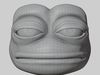 3D model Pepe the Frog Realistic and Cell Shaded - Eye Rig and Shape ...