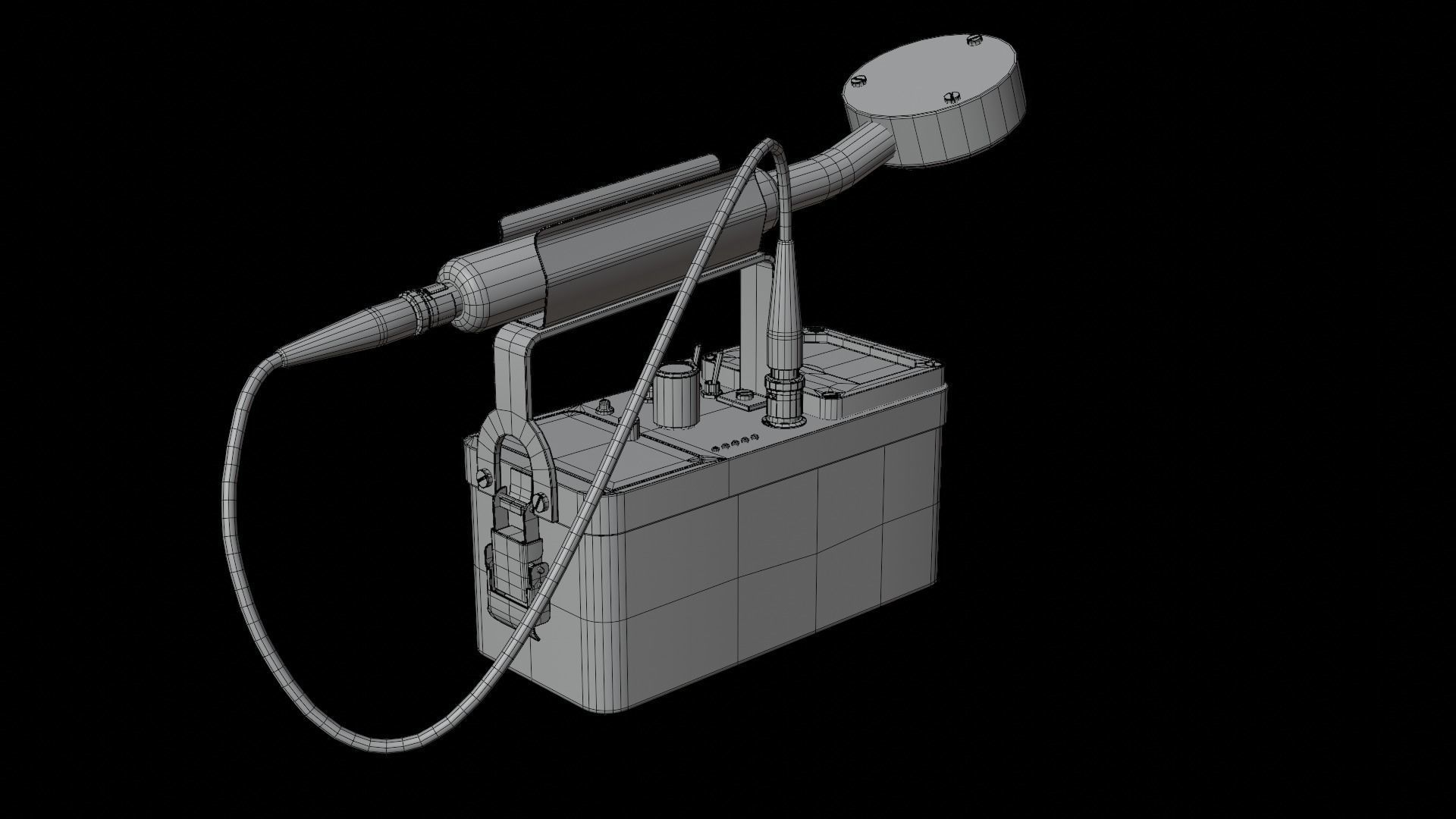 3D model Radiation Survey Meter VR / AR / low-poly | CGTrader