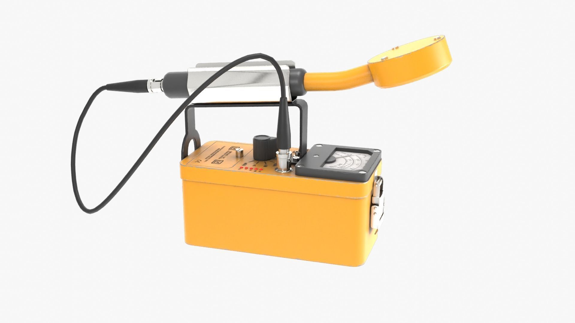 3D model Radiation Survey Meter VR / AR / low-poly | CGTrader