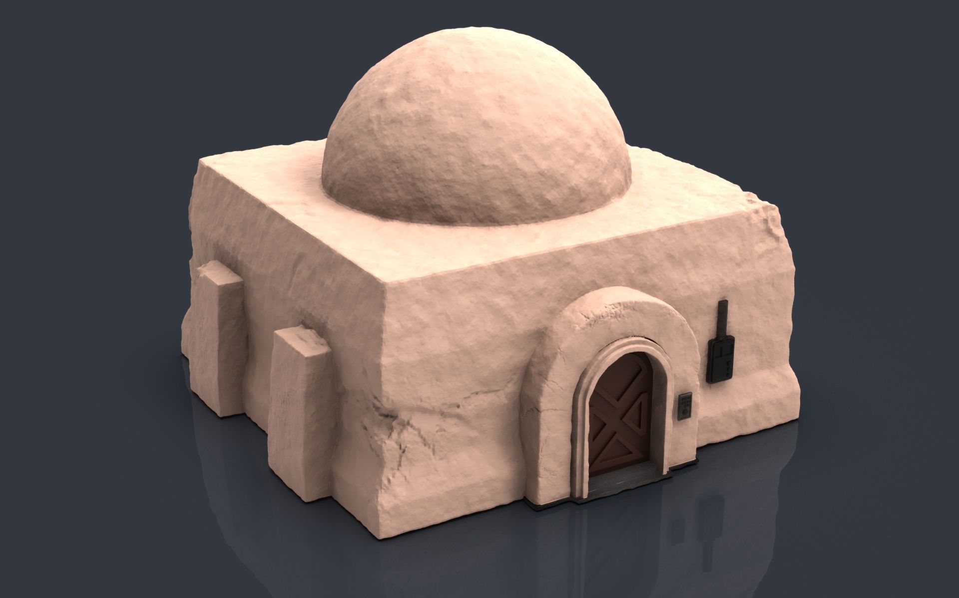 Star wars Tatooine Building pack for print 3D model 3D printable | CGTrader