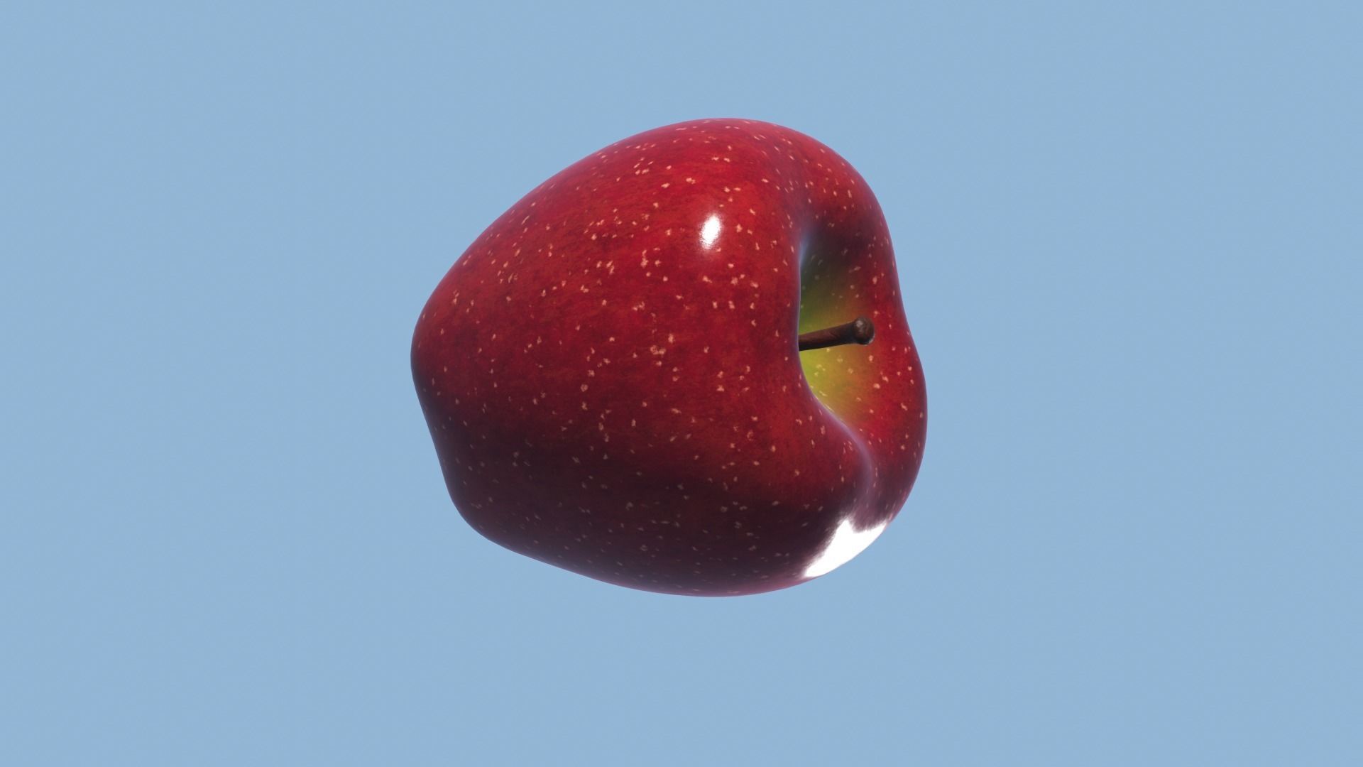 Realistic Red Apple 3D model | CGTrader