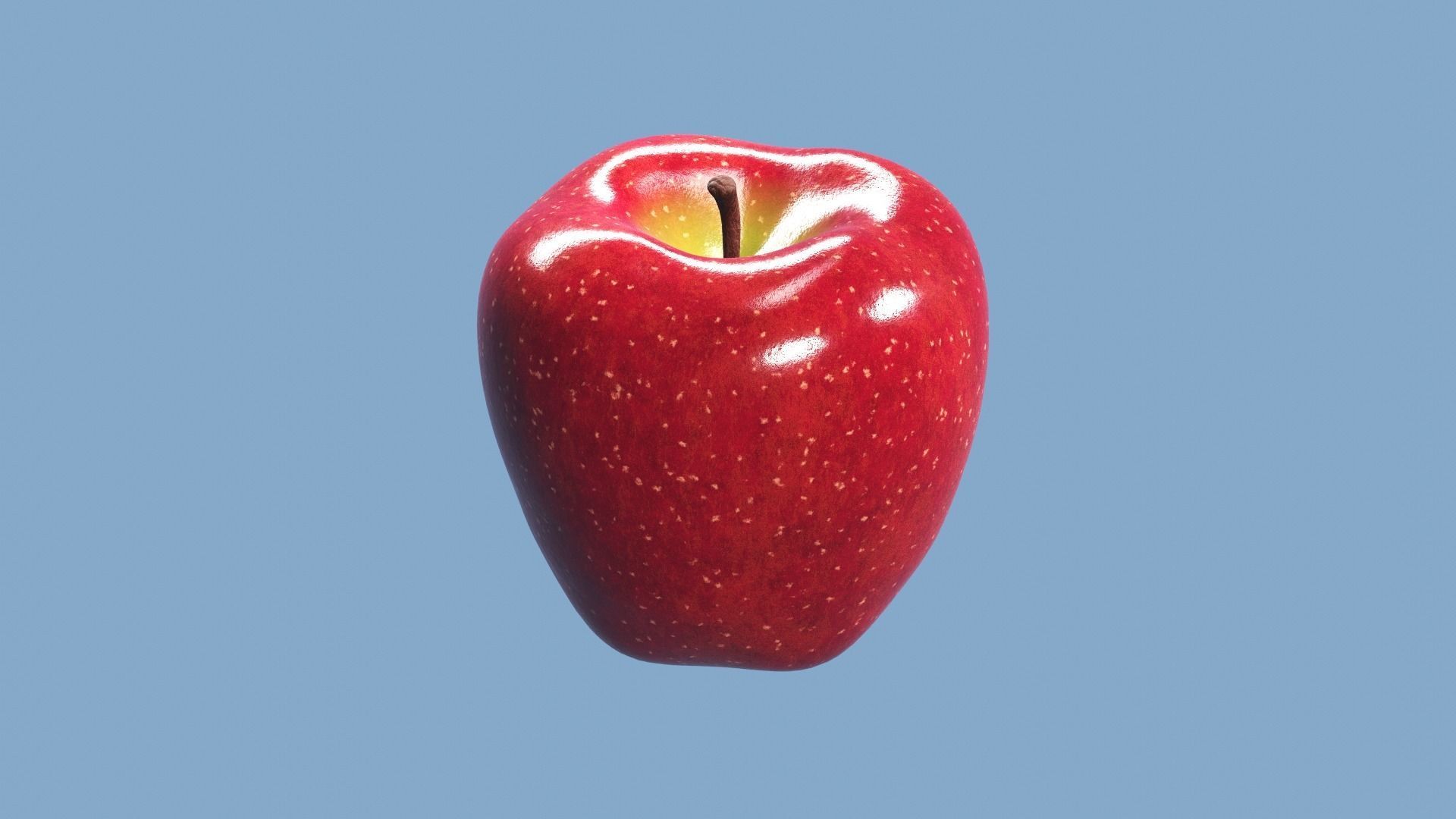 Realistic Red Apple 3D model | CGTrader