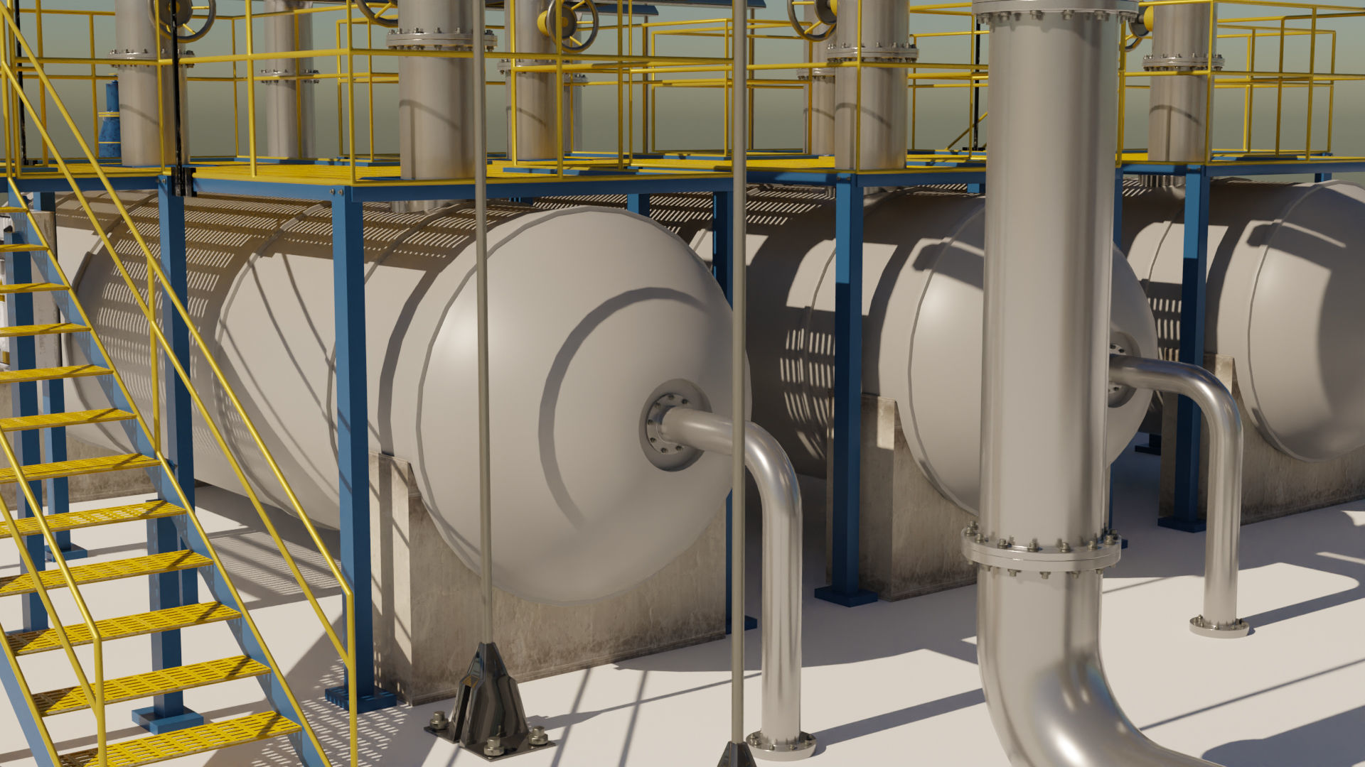 Refinery Collection 1 3D model | CGTrader