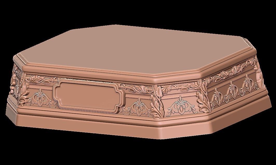 3D Print Base 08 3D model 3D printable | CGTrader