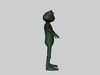 3D model Pepe the Frog Full Body Rigged Character VR / AR / low-poly ...