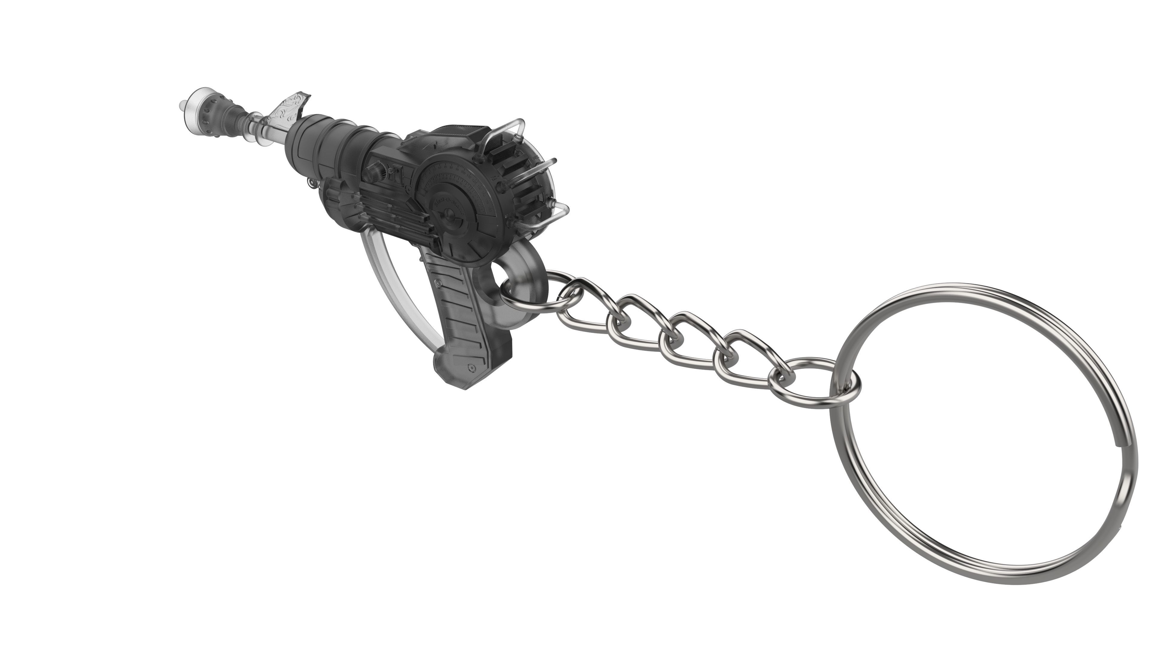 Keychain - Ray Blaster - CoD - Printable model - STL 3D model 3D ...