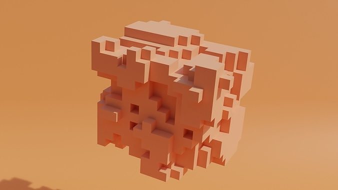 3D model Geometric blocks V2 VR / AR / low-poly | CGTrader