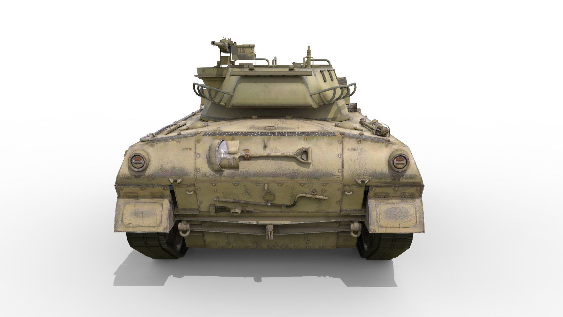 3D model Battle Tank M18 Hellcat VR / AR / low-poly | CGTrader