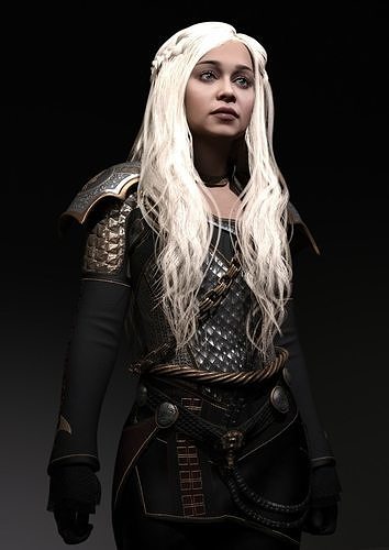 Emilia Clarke for Genesis 8 Female 3D model rigged | CGTrader