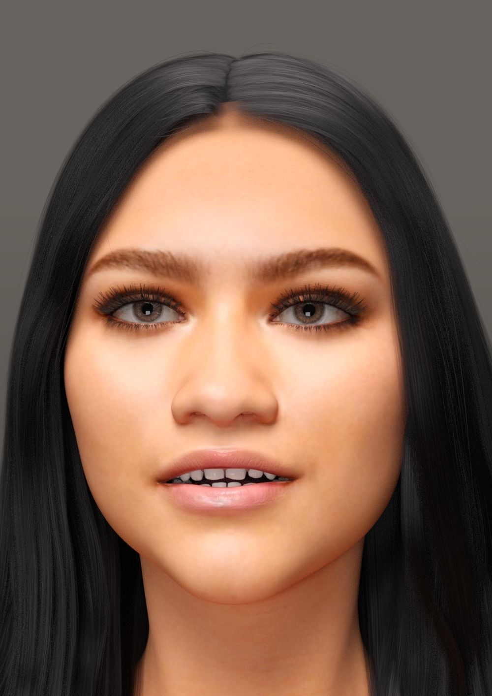 Zendaya for Genesis 8-1 Female 3D model rigged | CGTrader