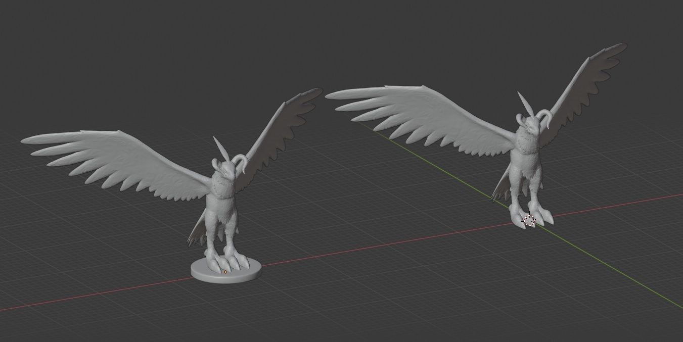 DIGIMON AQUILAMON 3D model 3D printable | CGTrader