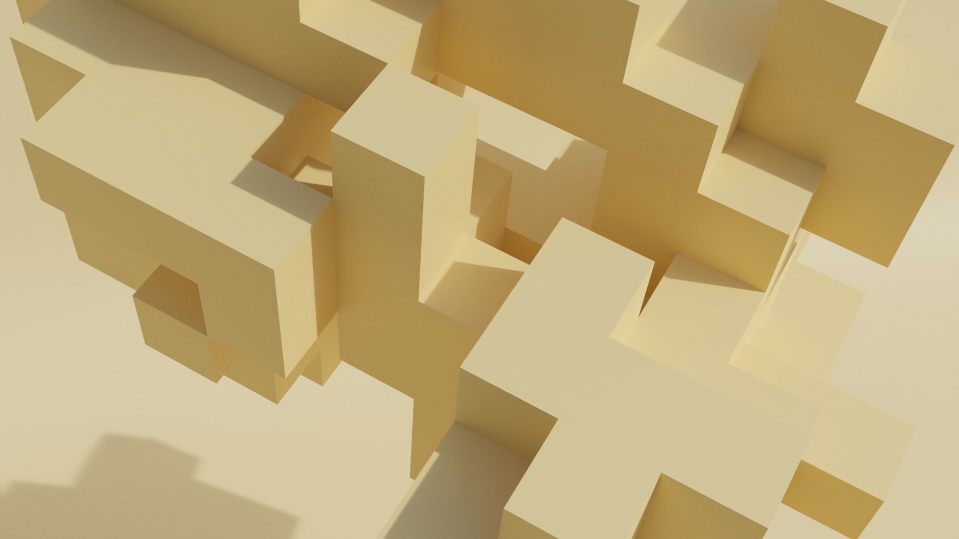 3D model Geometric blocks V4 VR / AR / low-poly | CGTrader