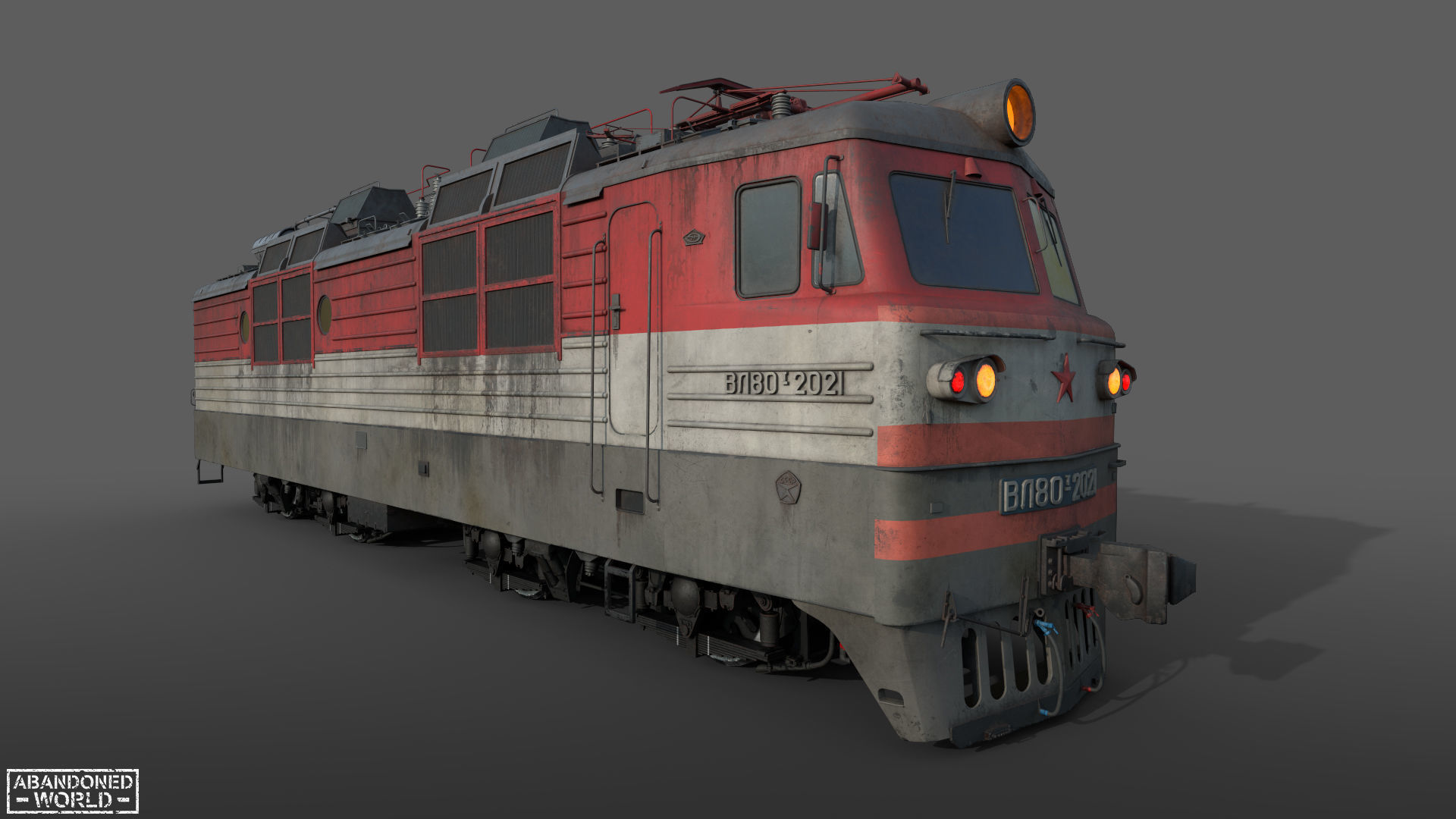 3D model Soviet Electric Locomotive for UE4 VR / AR / low-poly | CGTrader
