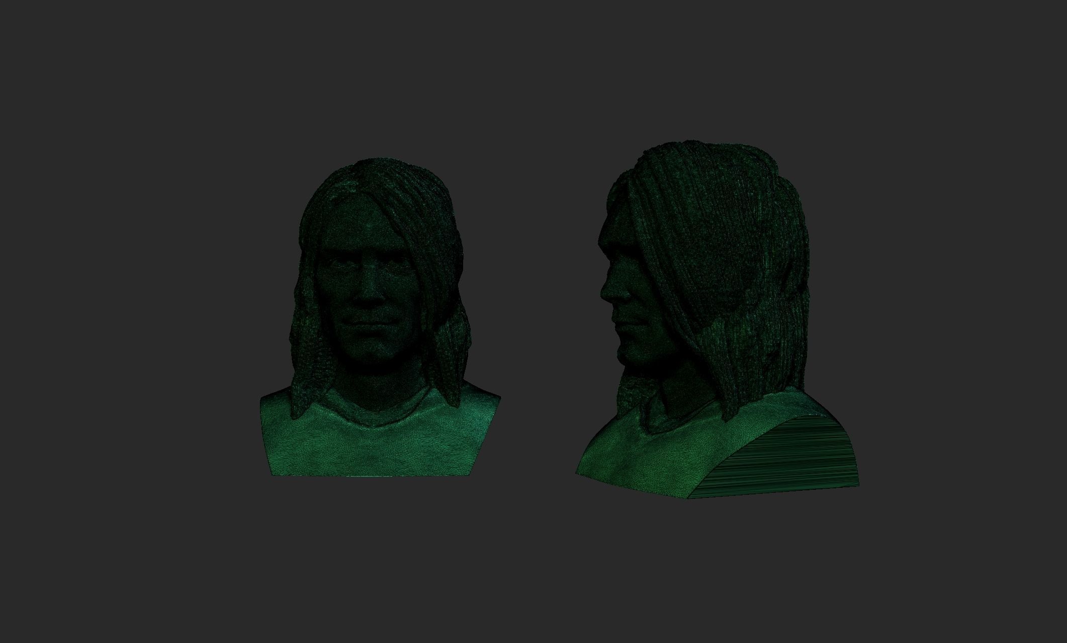 Kurt Cobain 3D model 3D printable | CGTrader