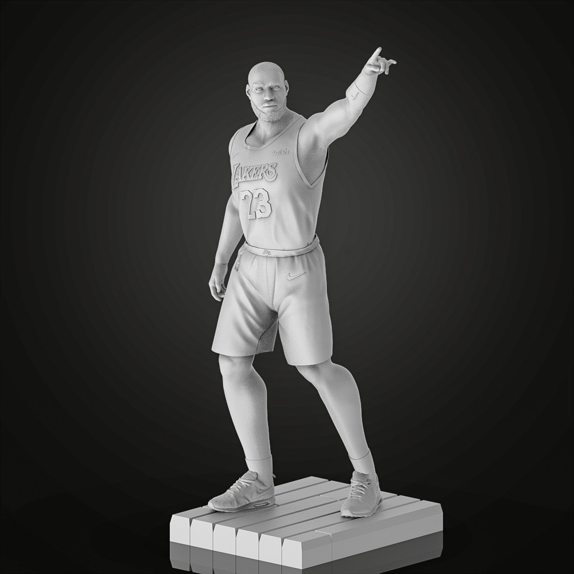 LeBron James 3D Printable 5 3D model 3D printable | CGTrader