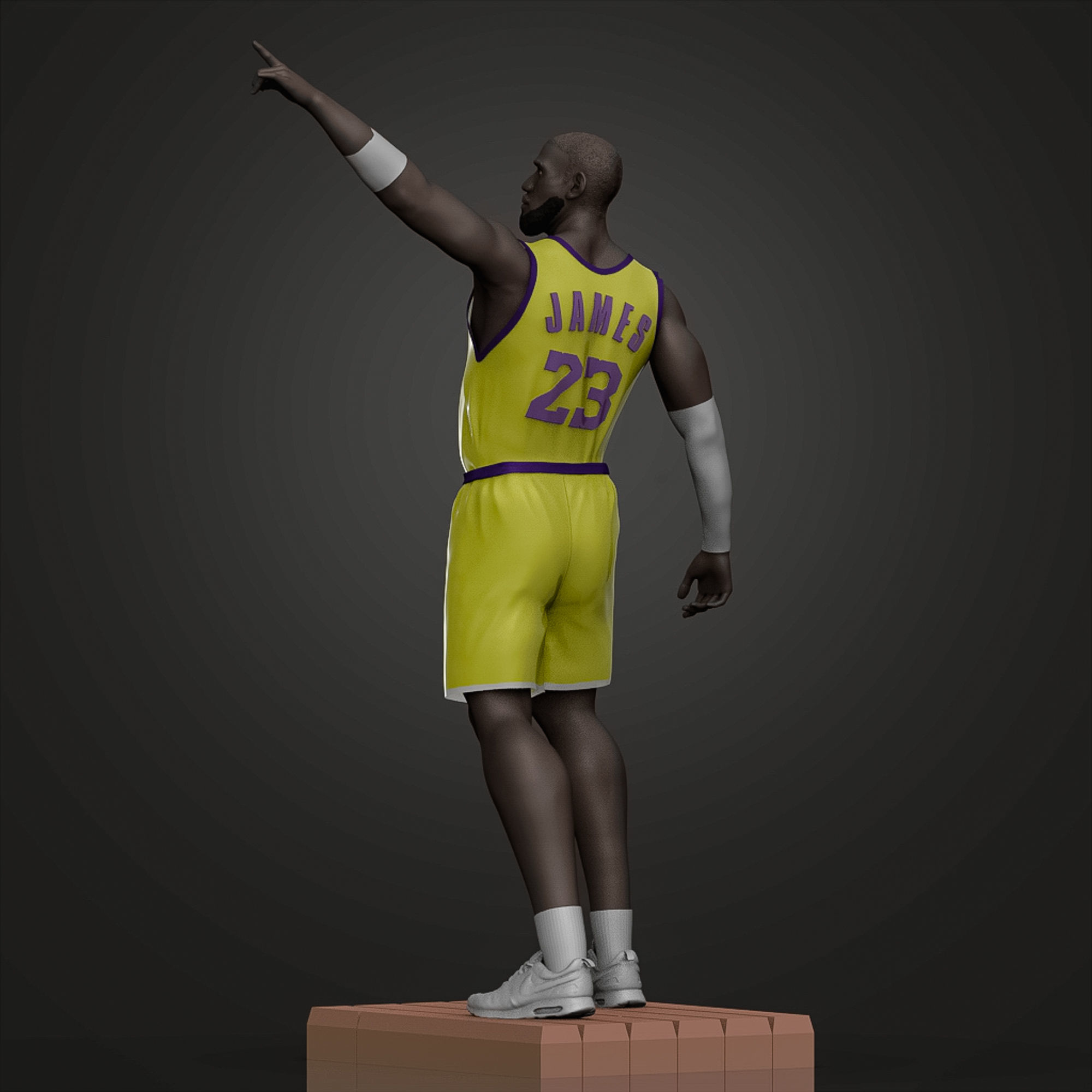 LeBron James 3D Printable 5 3D model 3D printable | CGTrader