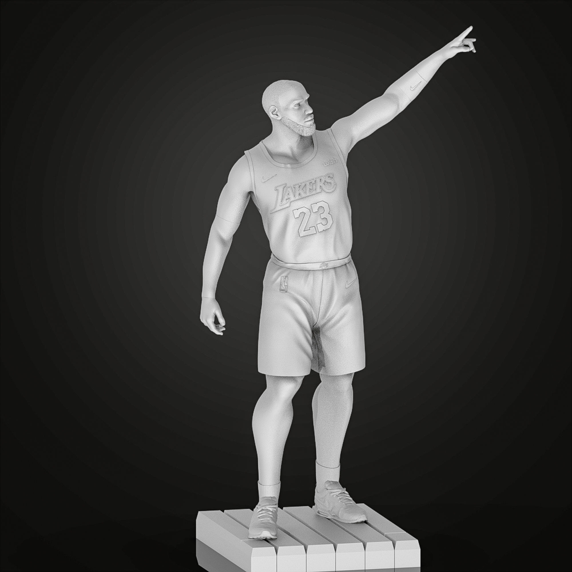 LeBron James 3D Printable 5 3D model 3D printable | CGTrader