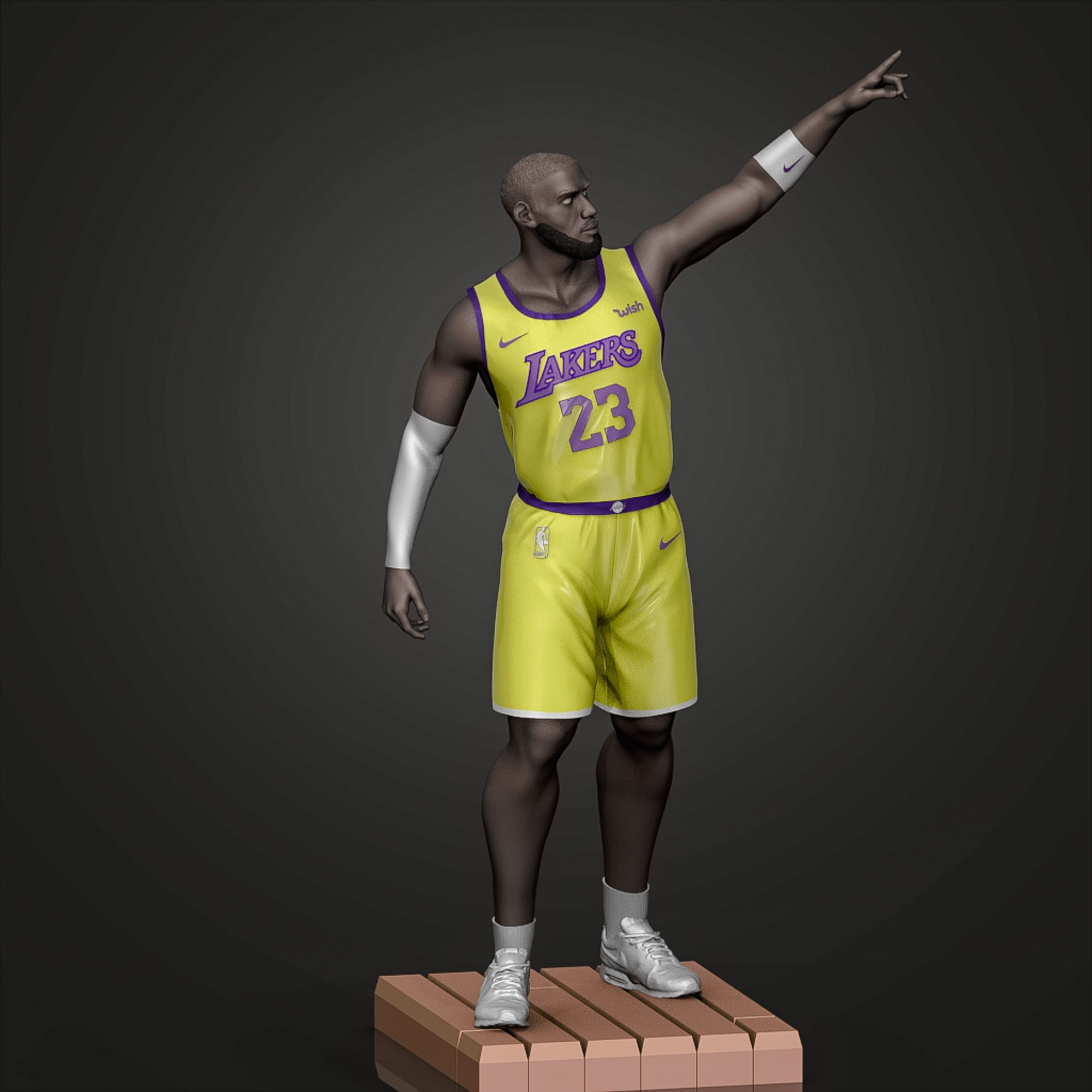 LeBron James 3D Printable 5 3D model 3D printable | CGTrader