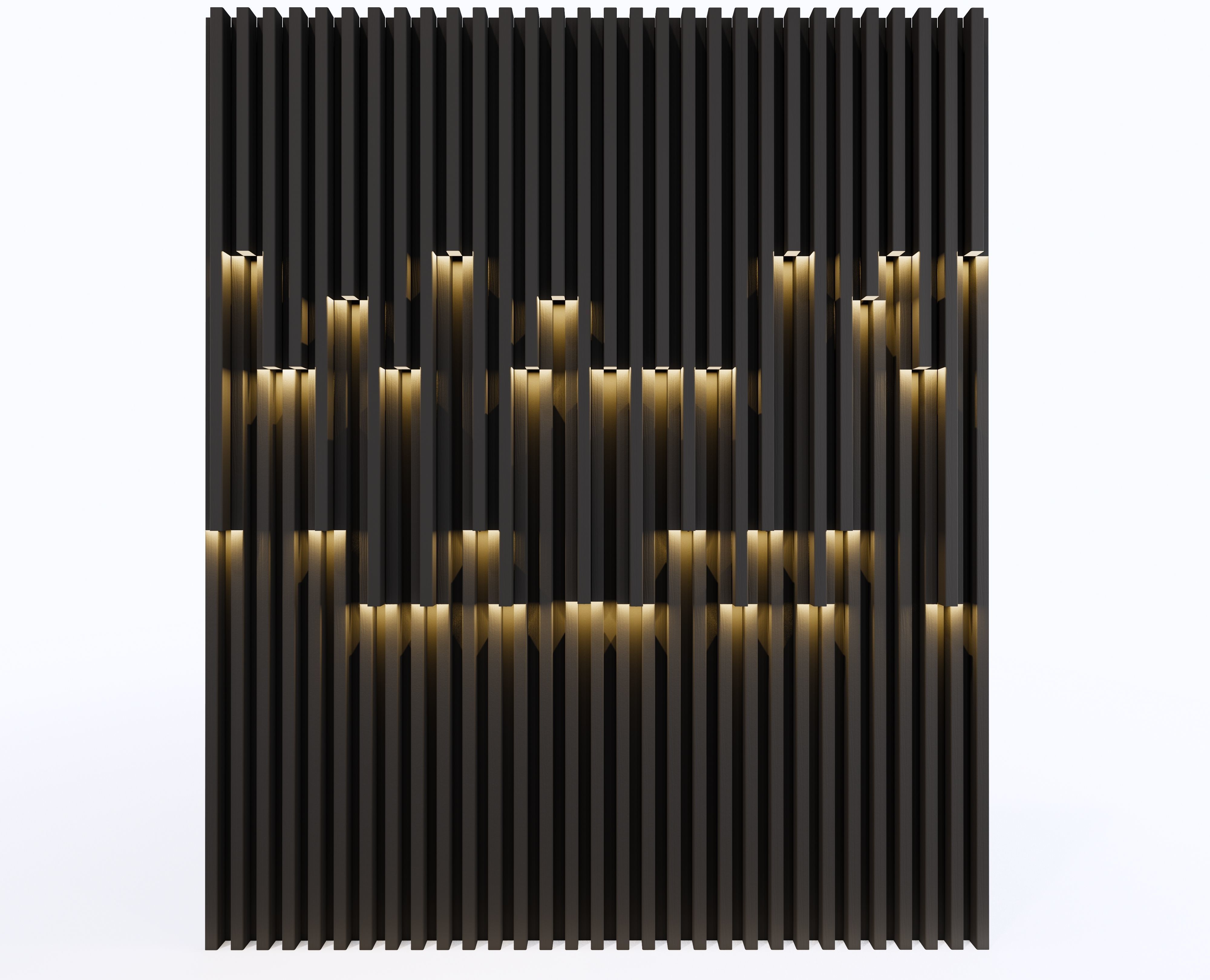 Wall decorative light 3d panel 3D model | CGTrader