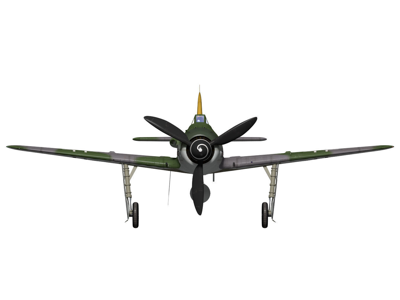 Focke Wulf Fw190 D9 3D model | CGTrader