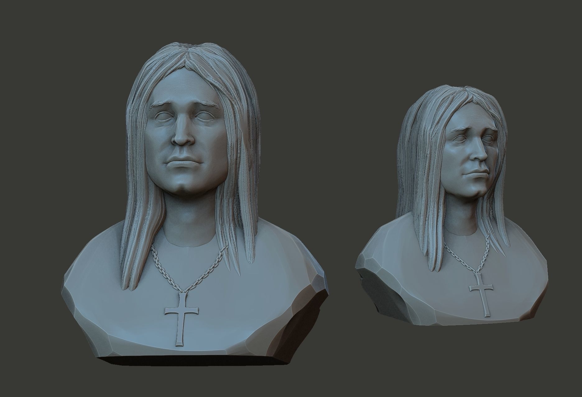 Ozzy Osbourne 3D model 3D printable | CGTrader