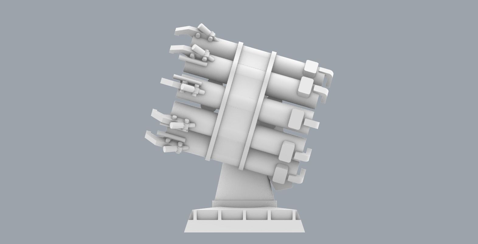 PM RBU-6000 Smerch-2 3D model 3D printable | CGTrader