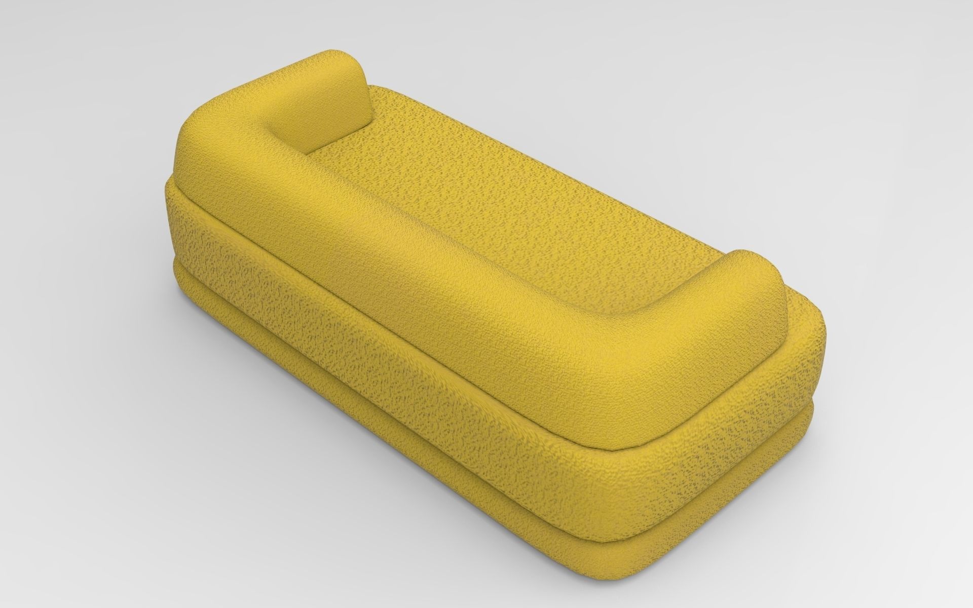 3D model Fat Sofa VR / AR / low-poly | CGTrader