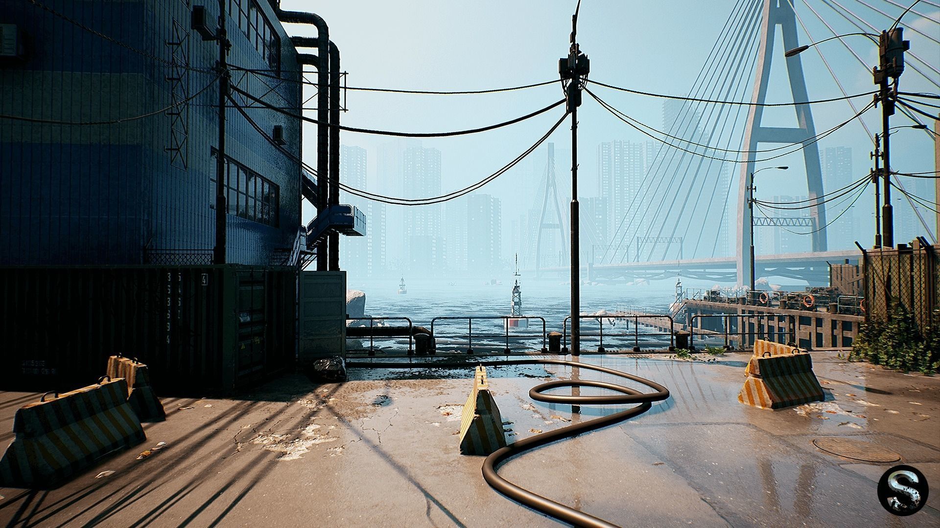 3D model Neon City VR / AR / low-poly | CGTrader