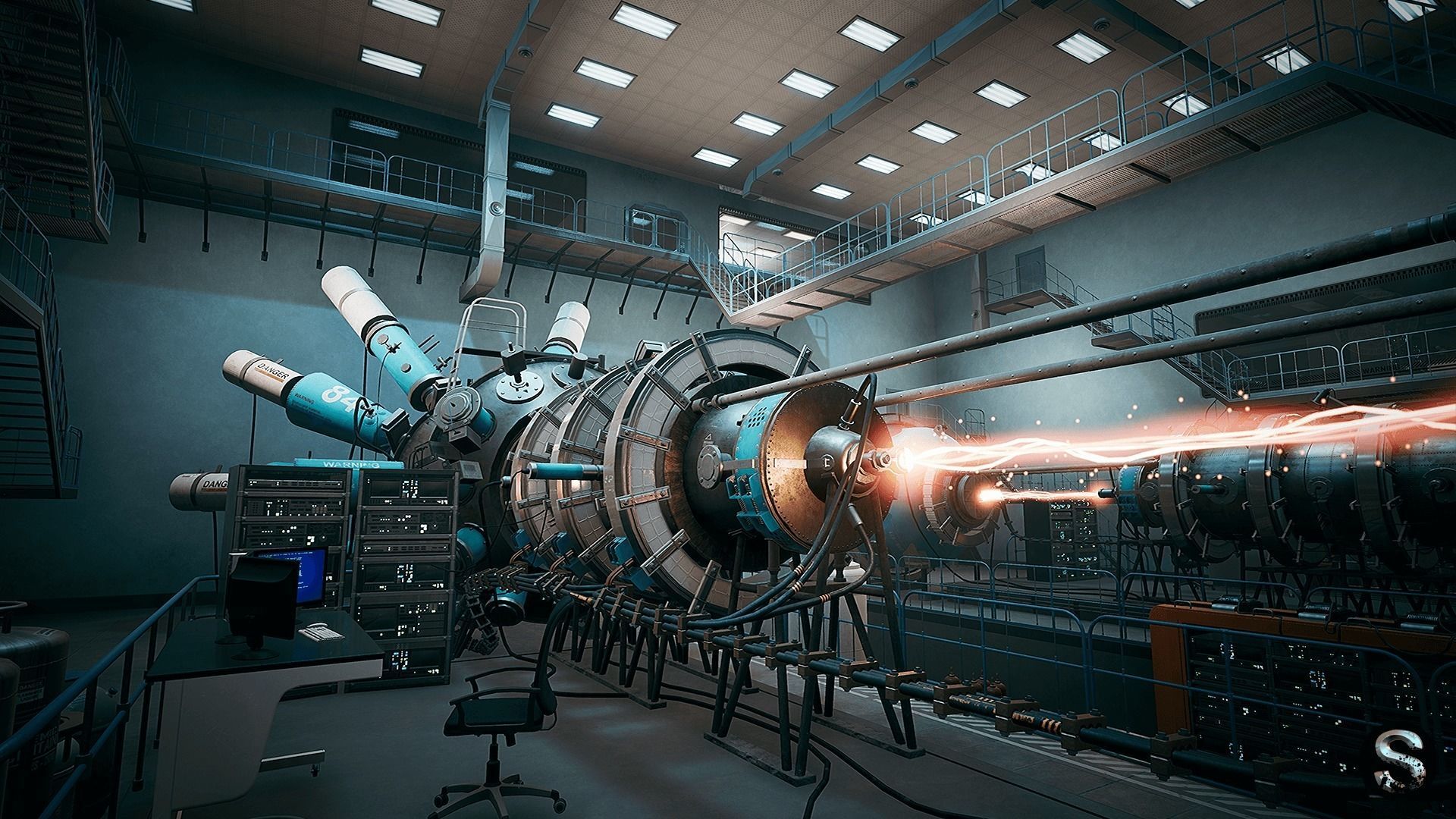 3D model Science Lab VR / AR / low-poly | CGTrader