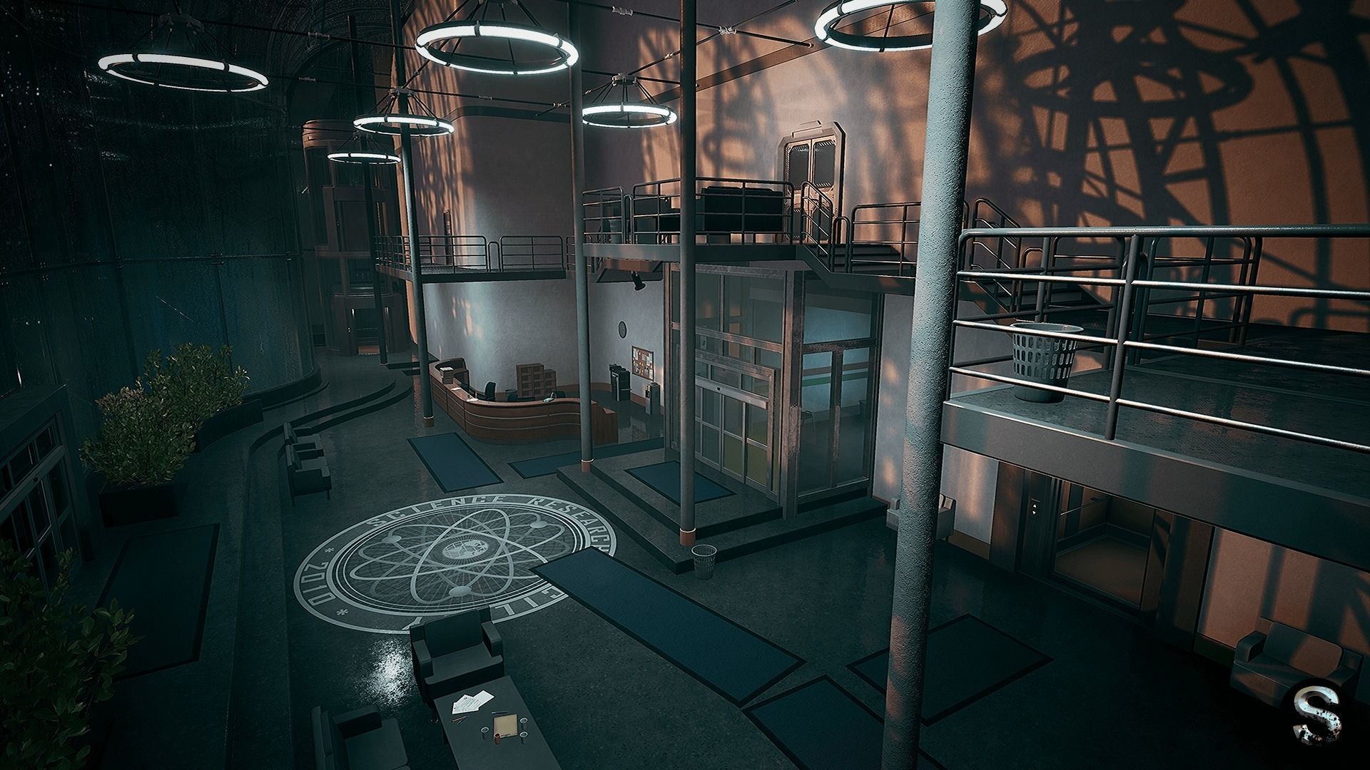 3D model Science Lab VR / AR / low-poly | CGTrader