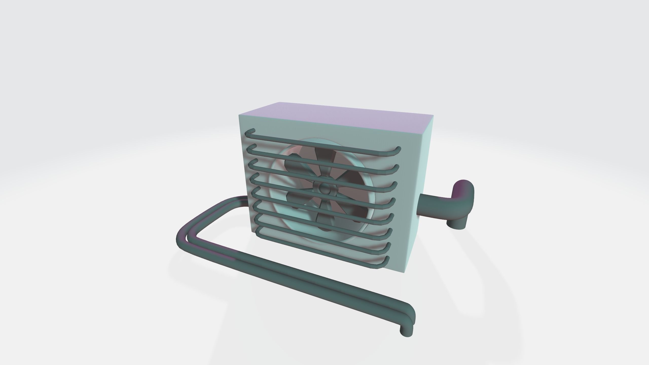 condenser 3D model | CGTrader