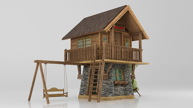 CHILDREN HUT 3D model | CGTrader