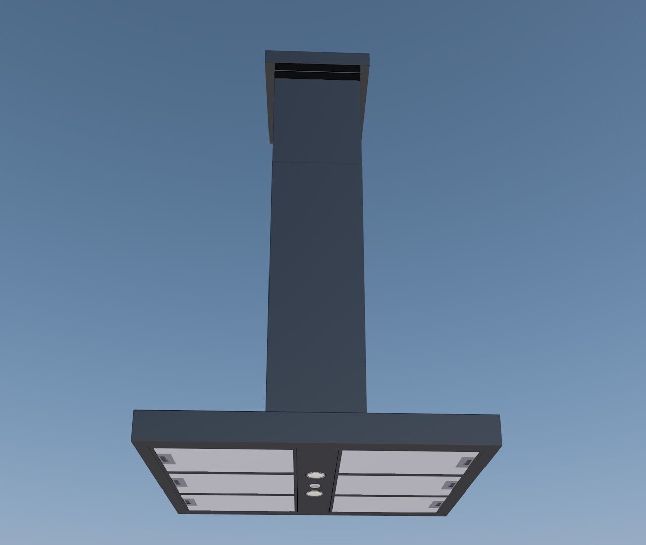 kitchen Hood Chimney 3D Design free 3D model | CGTrader