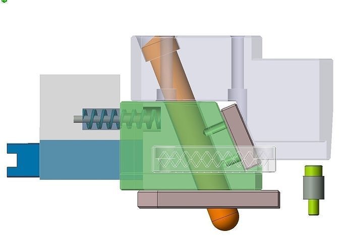 Basic 3d Slider file INJECTION MOLD 3D model | CGTrader