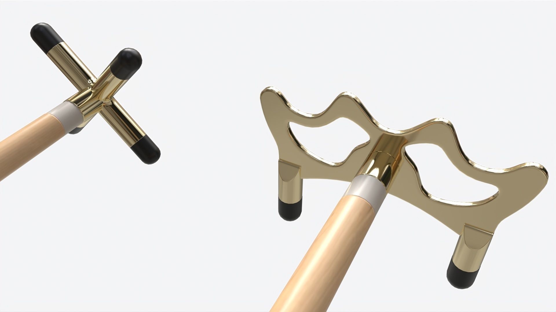 Billiard Cue Bridge Set 3D model | CGTrader