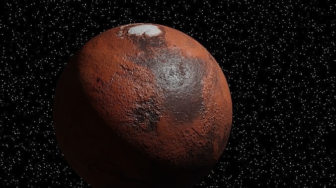 3D model 3D Mars VR / AR / low-poly | CGTrader