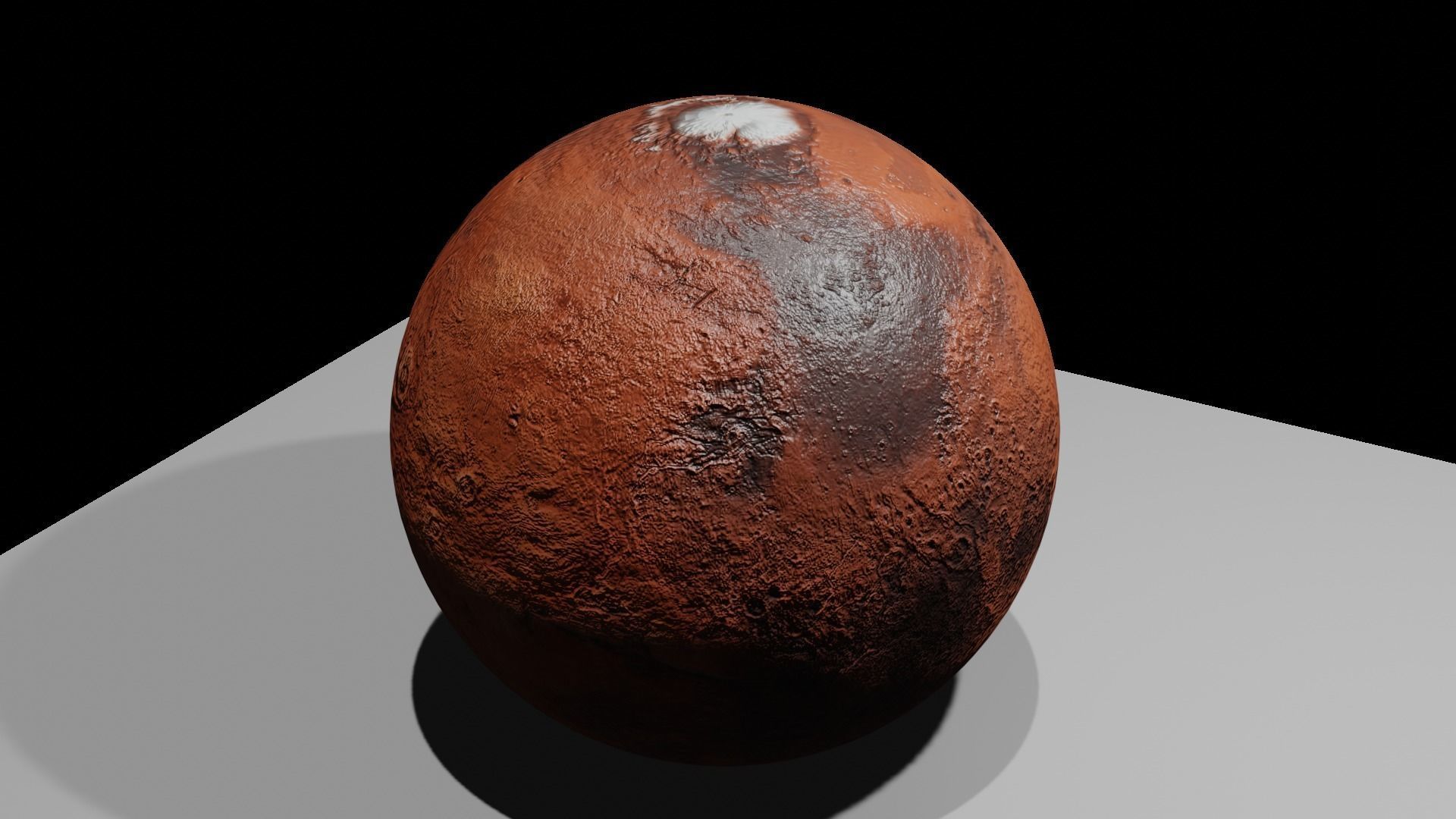 3D model 3D Mars VR / AR / low-poly | CGTrader