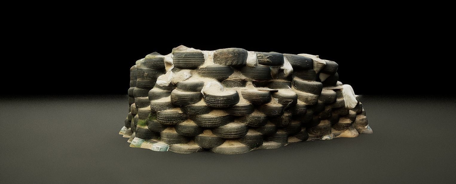 3D model Defensive structure VR / AR / low-poly | CGTrader