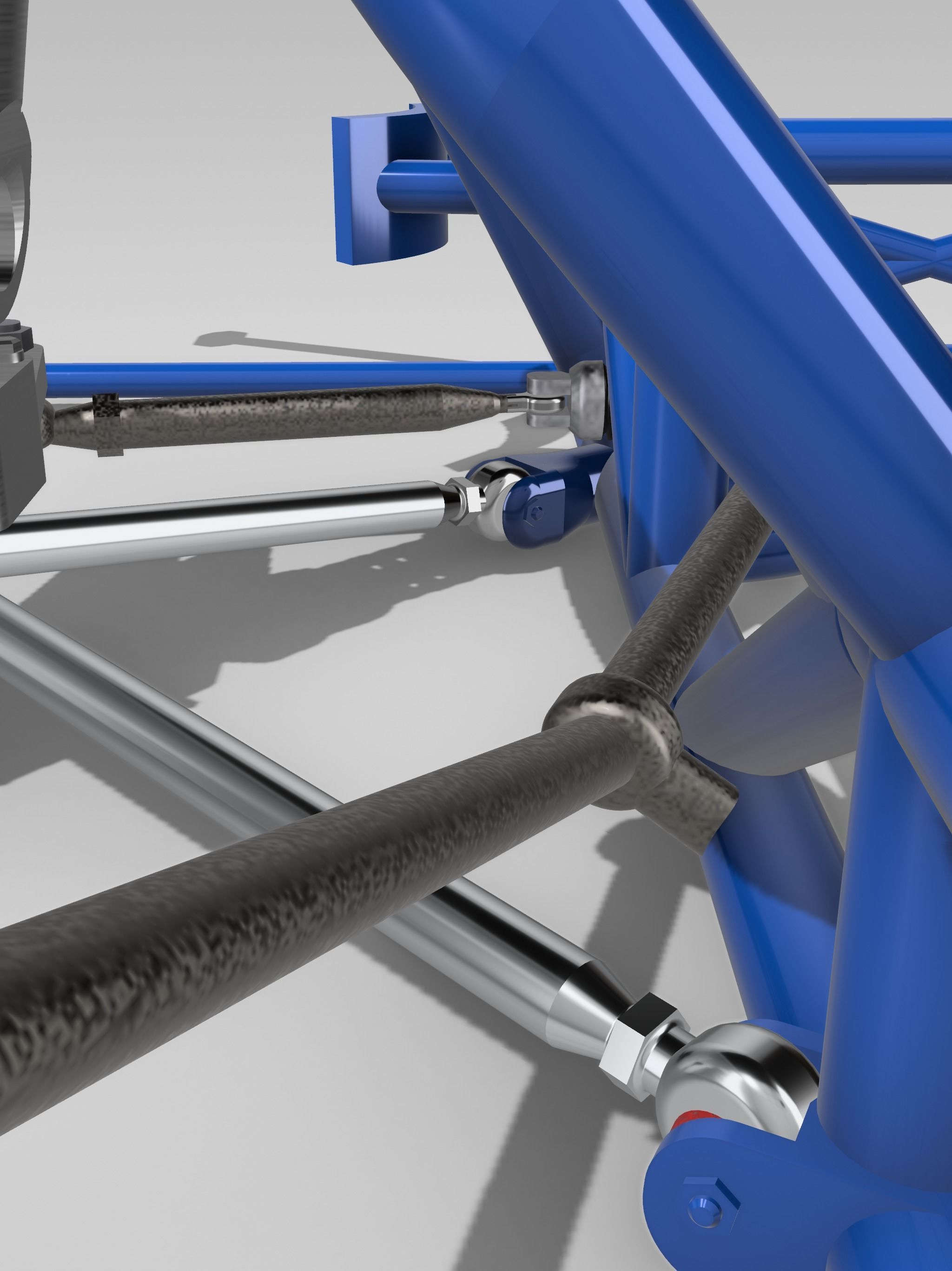 1967 Nova PROMOD Front suspension N steering 3D model 3D printable ...