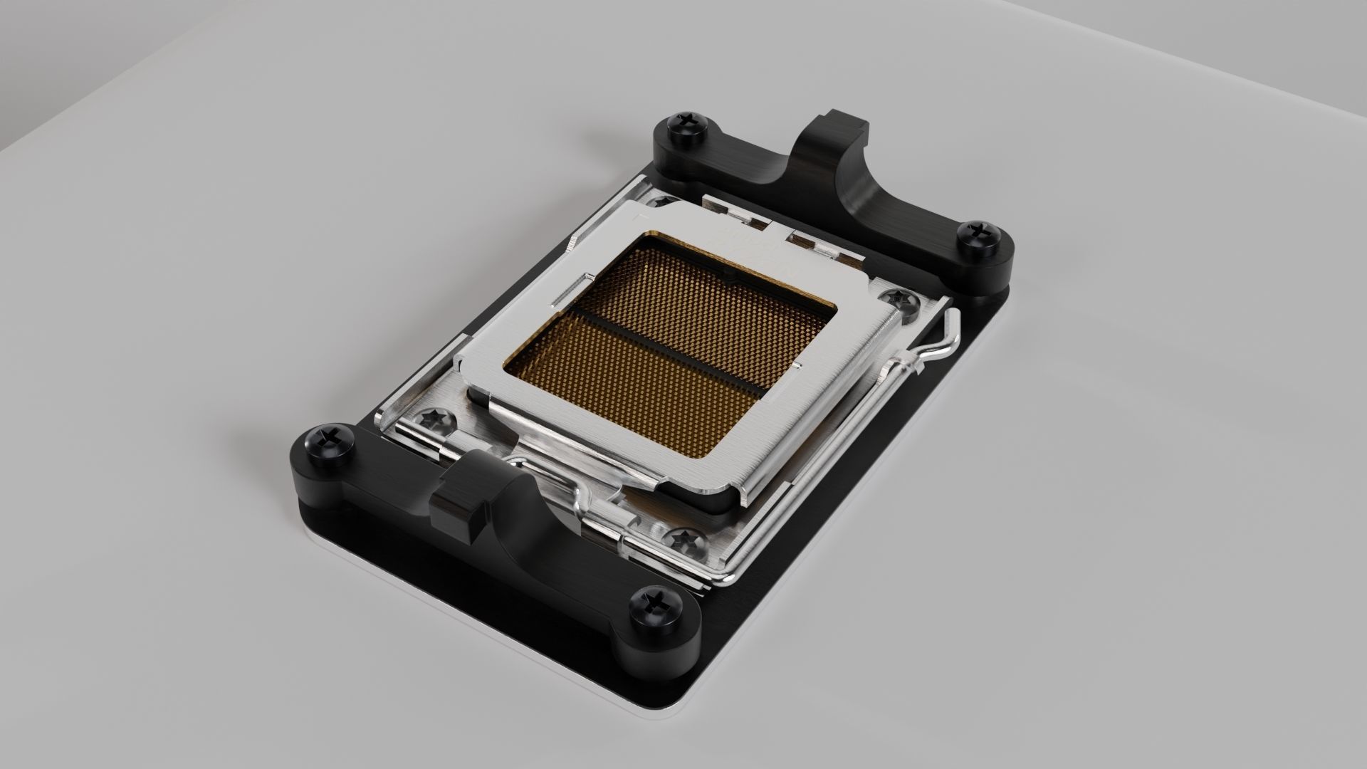 AMD AM5 Socket for Ryzen 7000 3D model | CGTrader