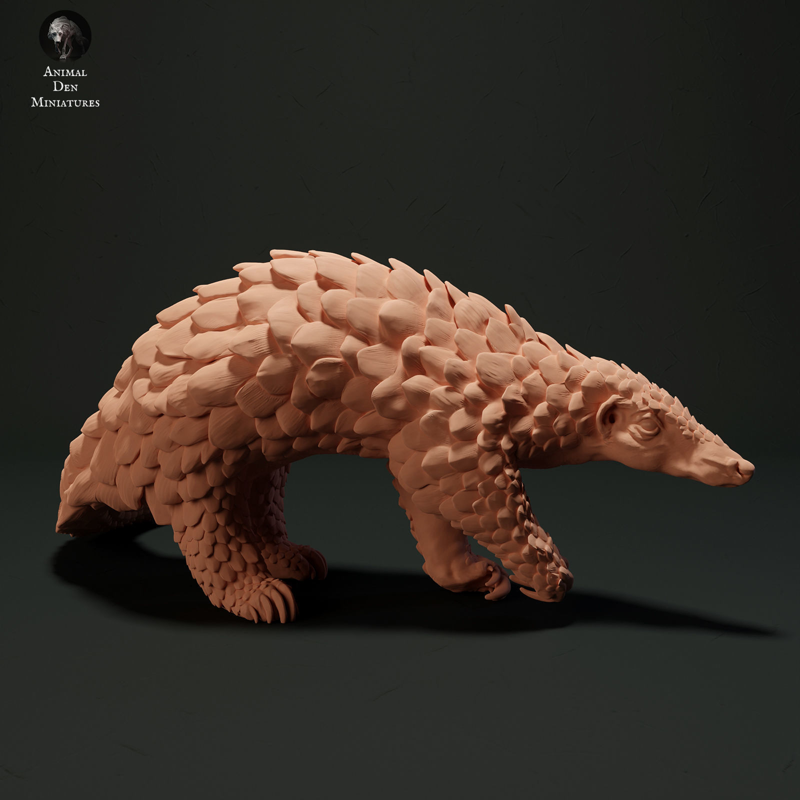 Sunda Pangolin 3D model 3D printable | CGTrader