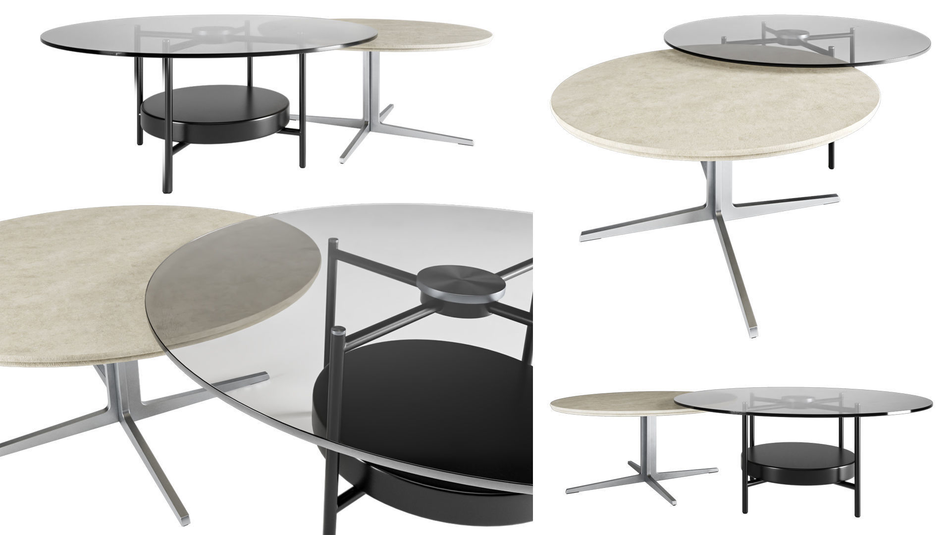 BoConcept Coffee Table 3D model | CGTrader