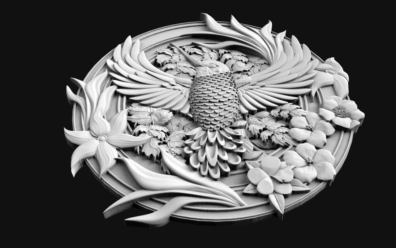 Hummingbird CNC 3D model 3D printable | CGTrader