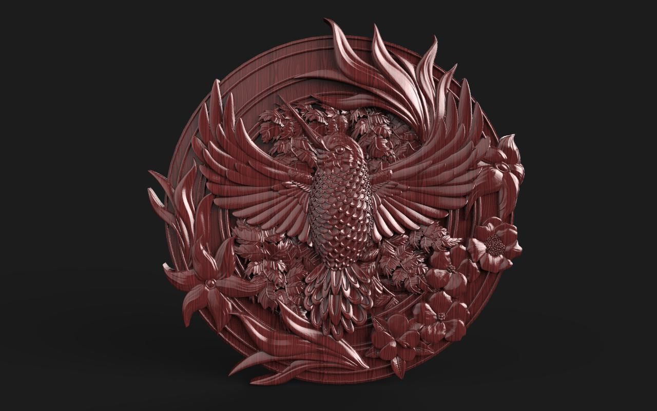 Hummingbird CNC 3D model 3D printable | CGTrader
